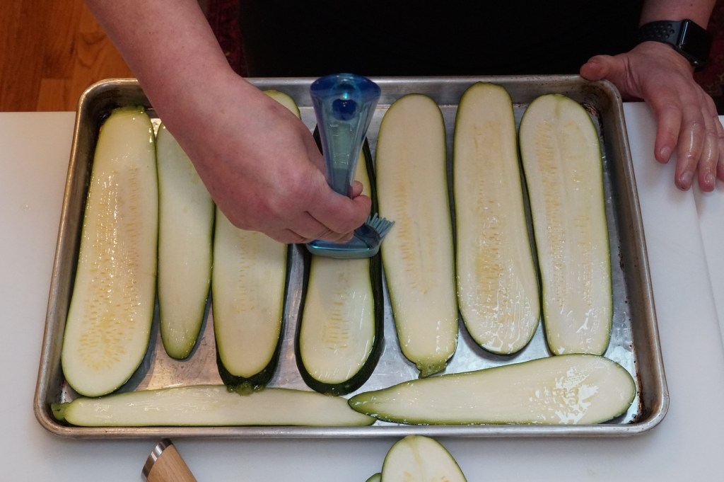 Caramelized Zucchini Planks – Chef Diana Andrews